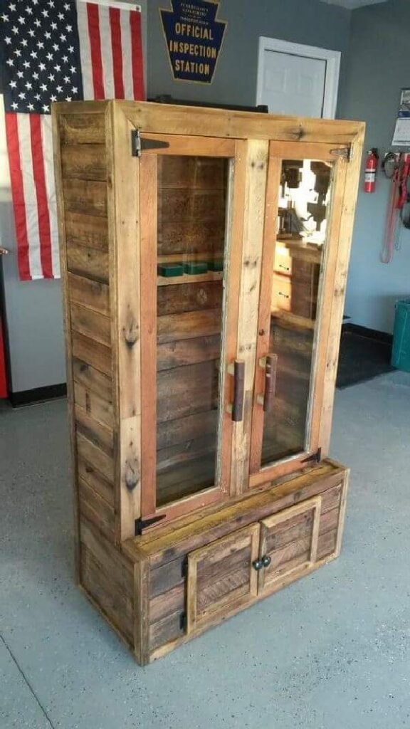 DIY Wood Pallet Cabinet Ideas – Pallet Tips