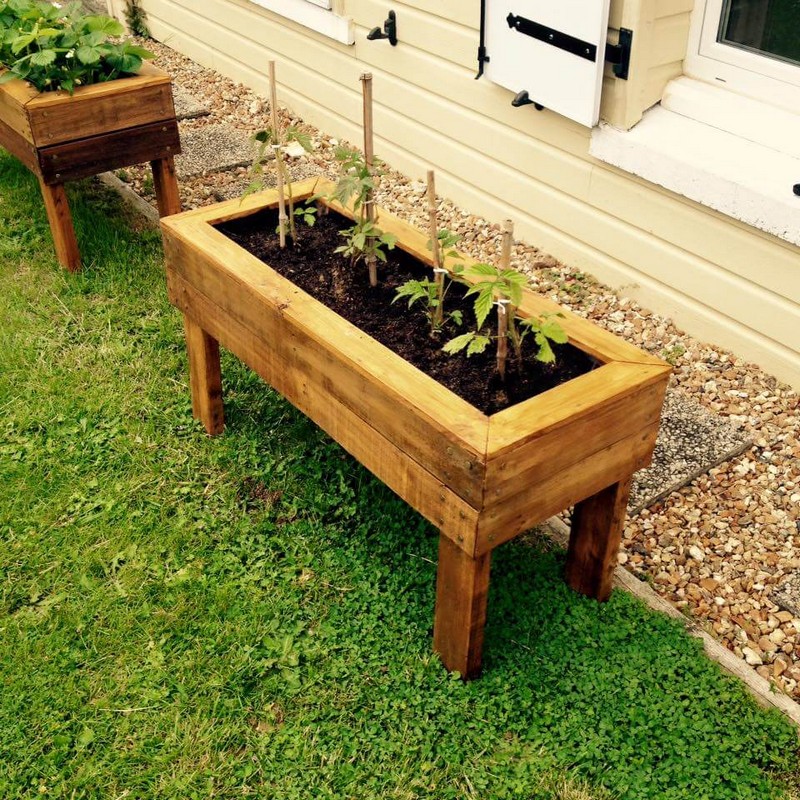 Creative Ideas for Wooden Pallets Recycled Planters – Pallet Tips